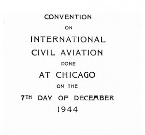 Convenio de Aviación Civil Internacional (Convenio de chicago 1944)