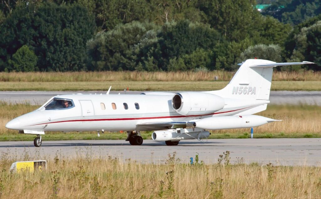 Accidente Aéreo de un Learjet 36 en California, Estados Unidos