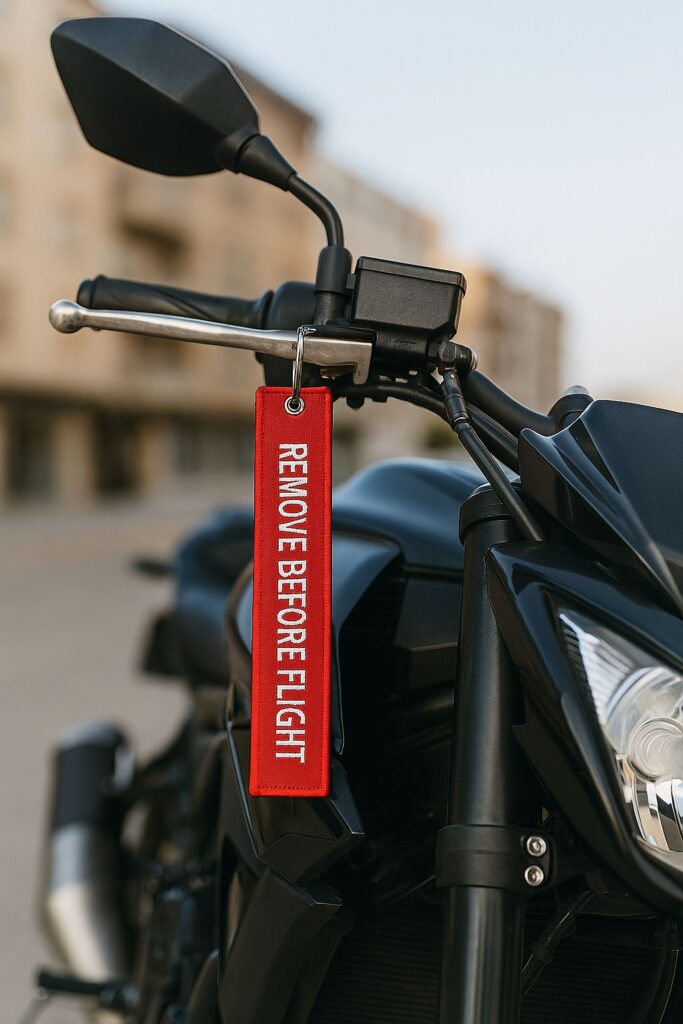 «Remove Before Flight”: El origen aeronáutico del llavero más icónico